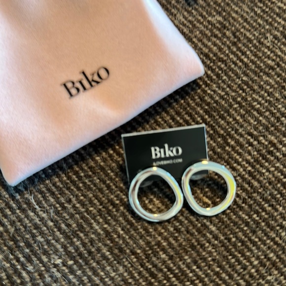 biko | Jewelry | Biko Sterling Silver Earrings | Poshmark